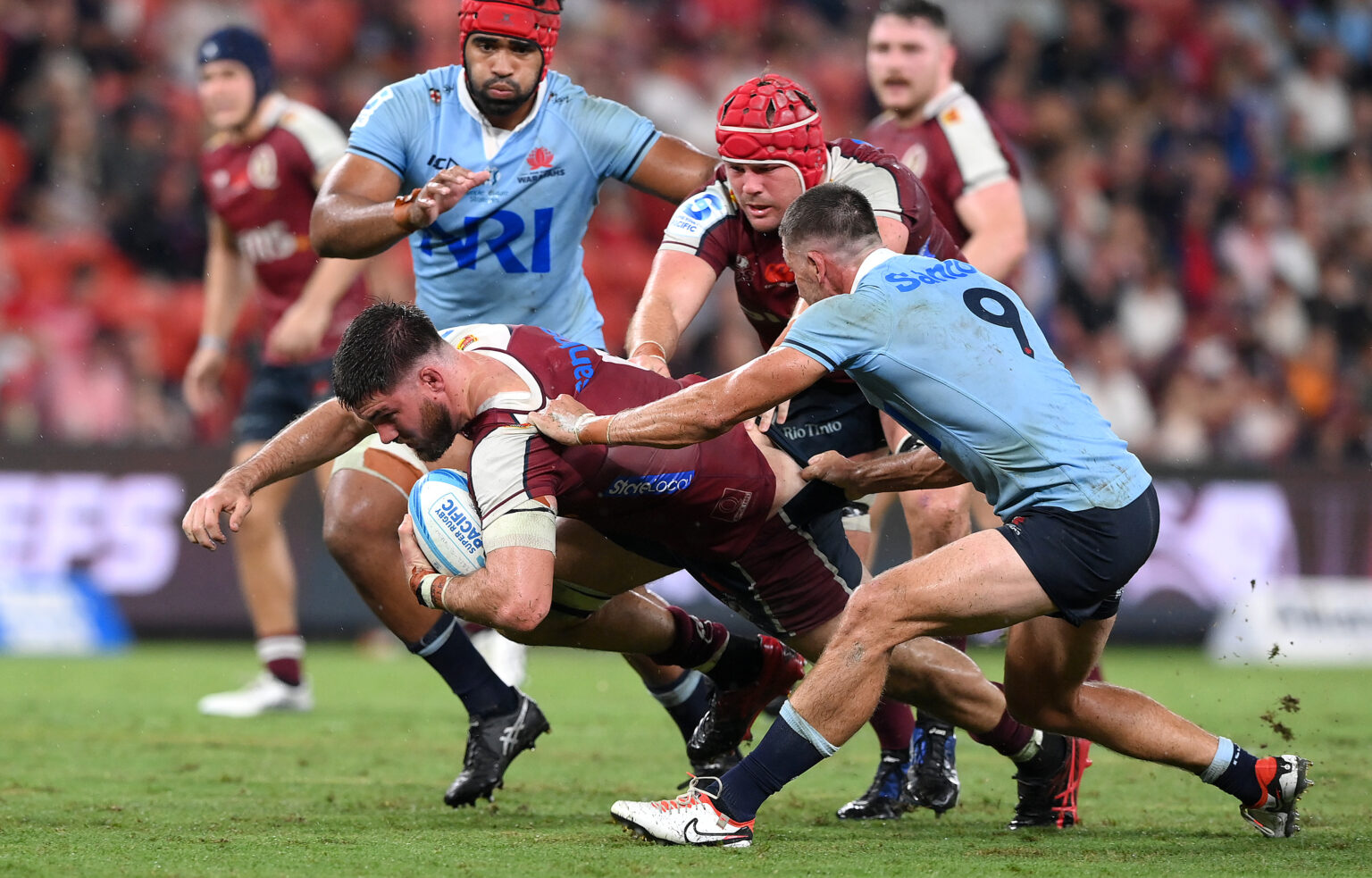 Super Rugby Pacific Rd 1 – Queensland Reds v NSW Waratahs – Easts Rugby ...